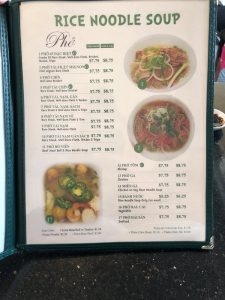 Menu - Pho 45 Vietnamese Restaurant